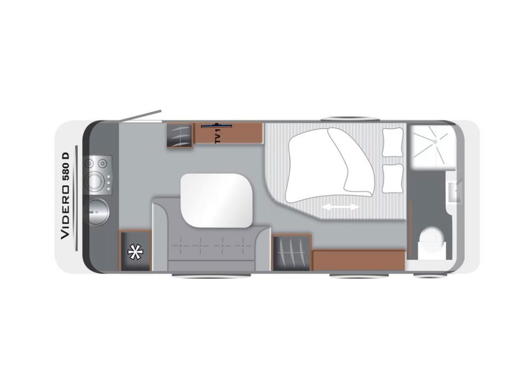 LMC Videro 580 D und 580 K: Zwei weitere Grundrisse für die neue Baureihe