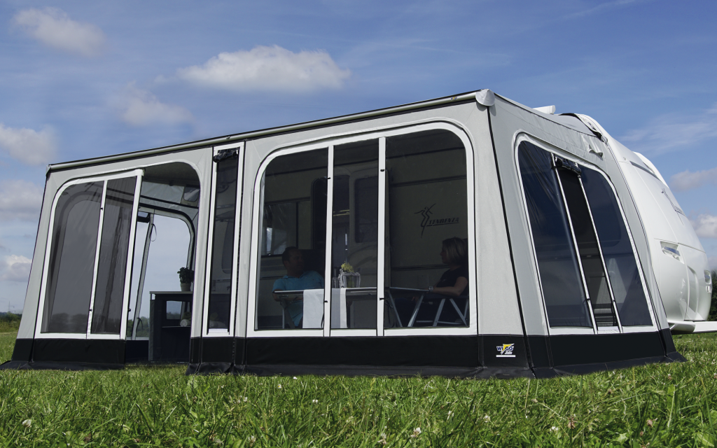 Wigo Rolli Plus Panoramic 300/11b Volleingezogenes Markisenzelt - Markisenvorzelte & Wände ...