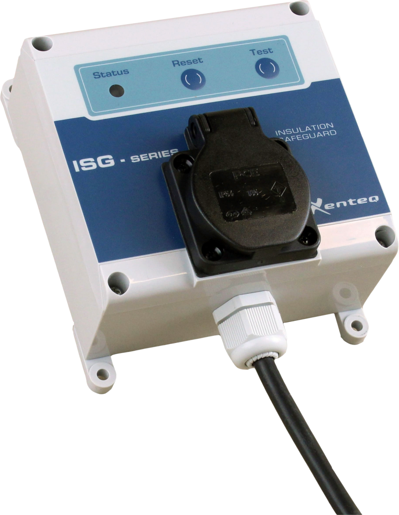 Xenteq ISG 230-16PP Isolationsüberwacher 230 V AC - 16 Ampere mit Plug ...